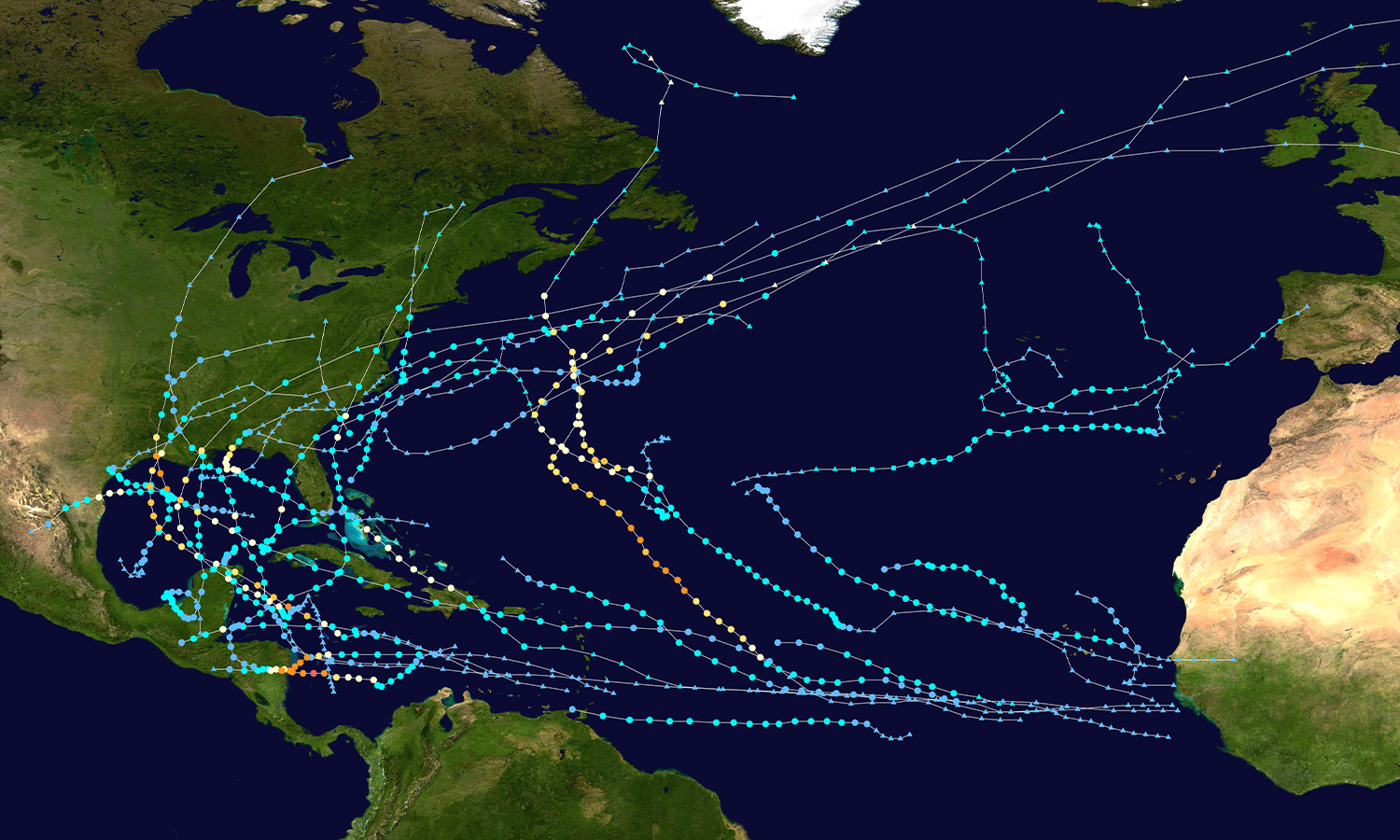 Rapid Intensification and Number of Storms Make 2020 a Record Hurricane ...