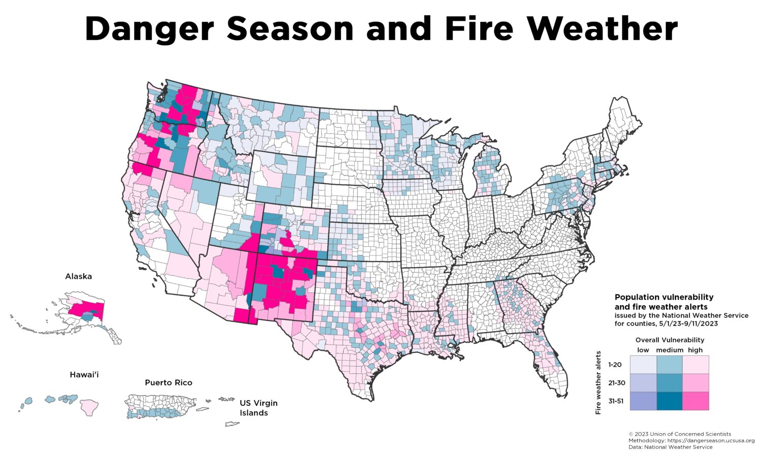 New Maps Show Inequitable Geography of Danger Season - Union of ...