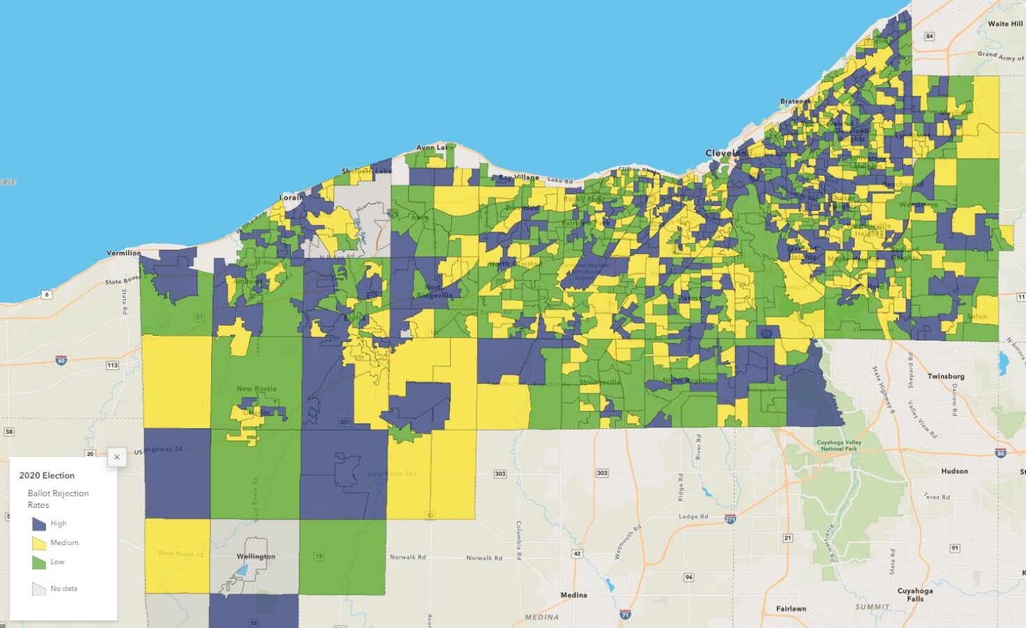 Battleground Counties: New Interactive Map Highlights Racial ...